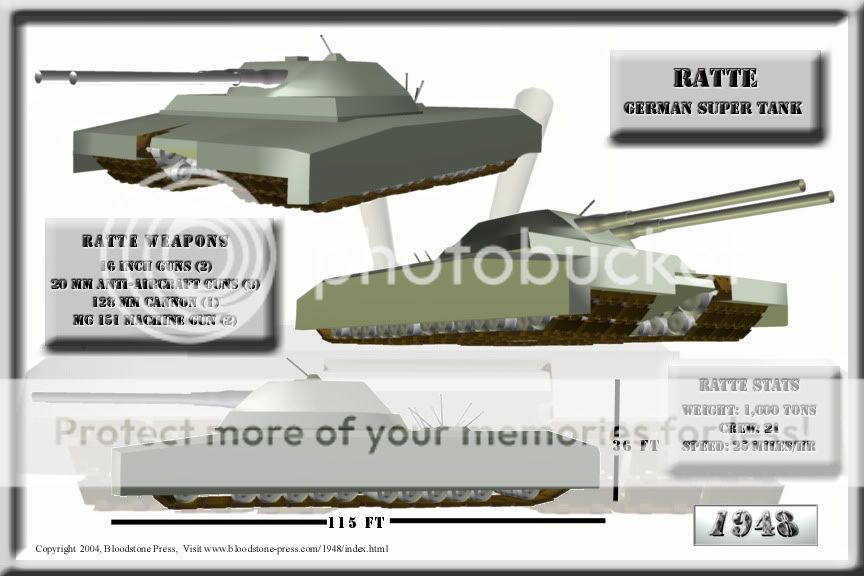 P-1000 Ratte, the German Supertank