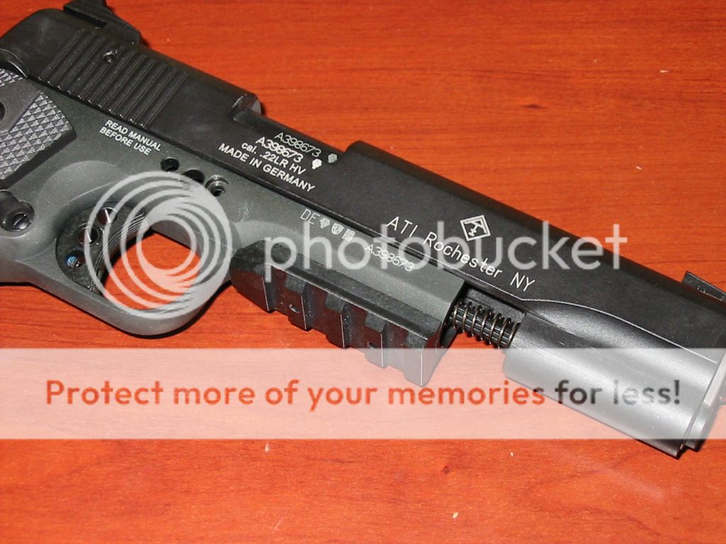 GSG M1911-22 Scope rail? | Rimfire Central Firearm Forum