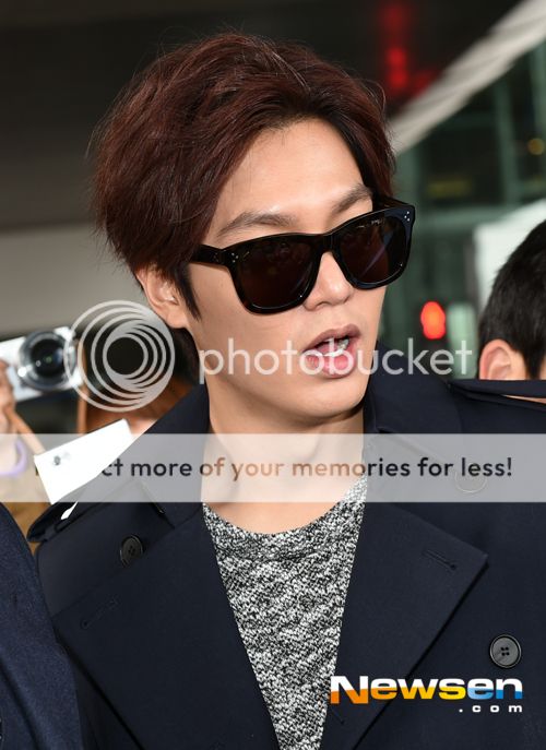 [Photo] 140326 Lee Min Ho @ Incheon Airport (back from Chengdu) | ♥♥ ...